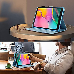 Birdtab for Samsung Galaxy Tab A7 10.4 Case 2020 Multi-Angle Smart Stand Shell Cover Case for Samsung Galaxy Tab A7 10.4 inch Tablet SM-T500/T505/T507 Case,Beautiful Hummingbird