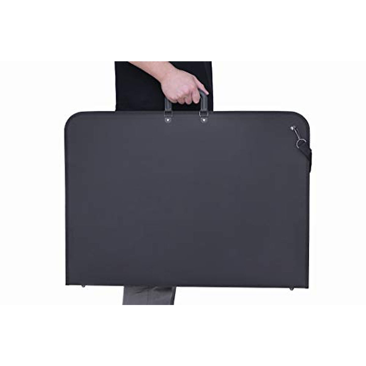 1st Place Products Professional Art Portfolio Case - 20 x 28 Inches - Light Weight & Durable - Shoulder Strap & Handle Options - Three Inside Pockets - Water Resistant - Documents Posters Monitors