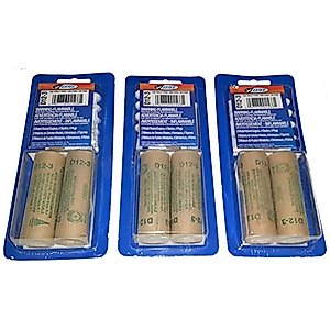 Estes D12-3 Mini Bulk Pack - 3 Packs of 2 (Total of 6 Engines)