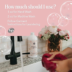 Bridgewater Candle Sweet Grace 32 oz Laundry Detergent Liquid | Highly Scented Luxury Laundry Experience | Deep Cleaning and Powerfully Fragranced