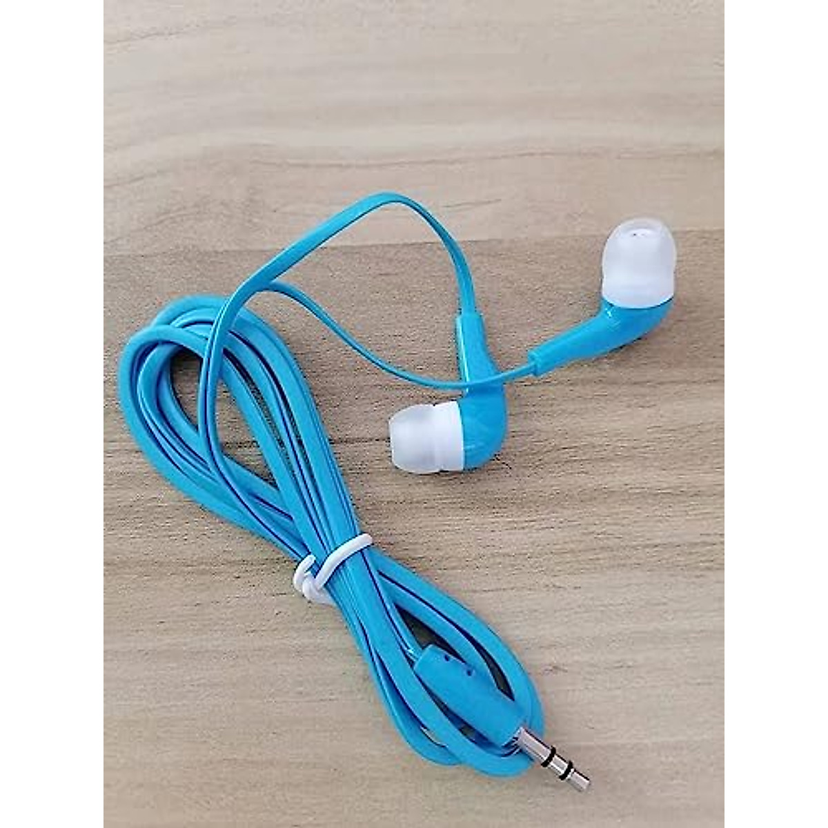 kolodosa 4 Pack Earbuds Headphones Ear Earphones Buds Wired Kids Phones Phone Classroom School Plug Set audifonos Player Headset Computer Small Bud Jack Class Tablet Laptop Wire Best Travel