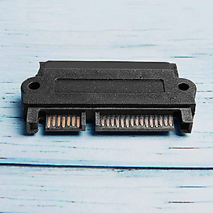 Wixine 1 Pcs Main Board Small Port SAS Hard Disk Adapter SFF-8482 to SATA 22 Pin Adapter Card