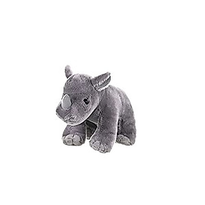 Wild Republic Rhino Baby Plush, Stuffed Animal, Plush Toy, Gifts for Kids, Cuddlekins 8 Inches
