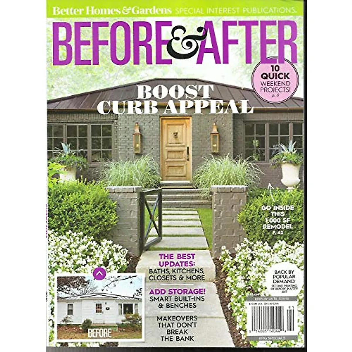 BEFORE & AFTER MAGAZINE, BOOST CURB APPEAL ISSUE, 2019 BACK BY POPULAR DEMAND