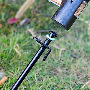 BESPORTBLE 50pcs Tent Stakes Ring Fluorescent Glow in The Dark Tent Ring Tent Nail Rings Tents Accessories