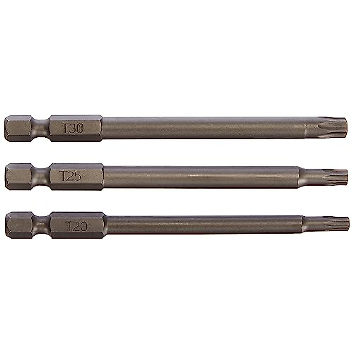 Bosch 2609255972 89mm Torx Screwdriver Bit Set with Standard Quality (3 Pieces)