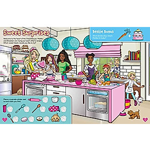 Barbie Dreamhouse Seek-and-Find Adventure: 100% Officially Licensed by Mattel, Sticker & Activity Book for Kids Ages 4 to 8