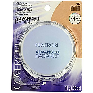 COVERGIRL Advanced Radiance Age-Defying Pressed Powder Natural Beige 120.39 Ounce (packaging may vary)