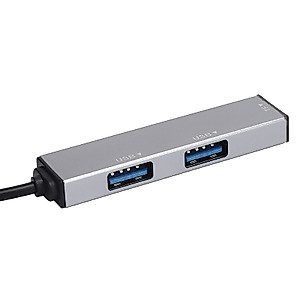 3 in 1 USB C ,USB Docking Station,Multi Port Type C Adapter,Type?C Interface Converter,Plug?in Reader, Extension,Dual USB 3.0 Ports,for Flash Drives, Mice, Keyboards