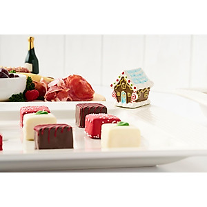 Nora Fleming Candyland Lane (Gingerbread House) - Hand-Painted Ceramic Christmas Decor - Winter Minis for The Home and Office