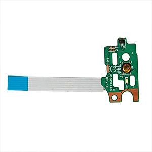 Zahara Power Switch Button Board with Cable Replacement for HP 15-f004wm 15-f272wm 15-f009ca 15-f111dx 15-f010dx 15-f271wm 15-f010wm 15-f048ca