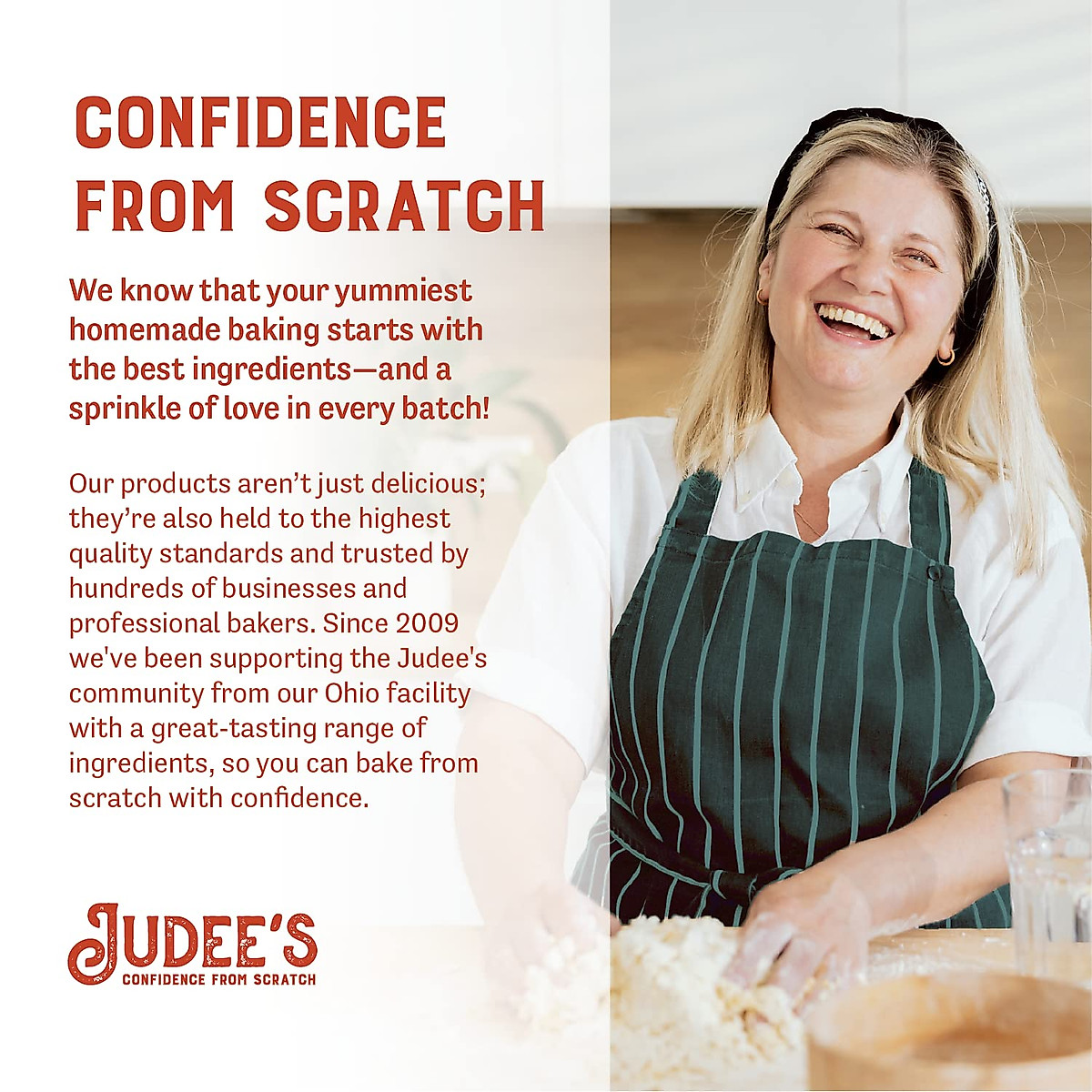 Judee's Xanthan Gum - 20 oz - Baking Supplies - Delicious and 100% Gluten-Free - Great for Keto Syrups, Soups, and Sauces - Enhances Texture and Thickens Dough and Baked Goods