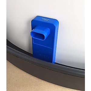 Flood Buzz Blue Water Leak Alarm for Water Heater Pans; Reusable with Factory Installed Battery