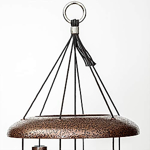 Corinthian Bells by Wind River - 30 inch Copper Vein Wind Chime for Patio, Backyard, Garden, and Outdoor décor (Aluminum Chime) Made in The USA