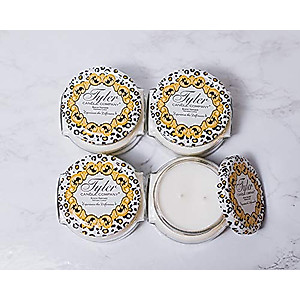 Tyler Candle Diva 4-Pack | 11 oz. Glass Jar Scented Candles | Bougee Scented Double-Wick Clean Burning Candles for The Home | Home Fragrance Gift Set Made in USA