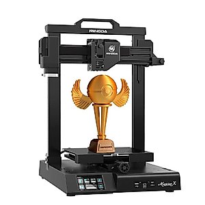 Mingda Magician X 3D Printers, One Touch Smart Auto Leveling FDM 3D Printing Machine Printing Size 230x230x260mm with TMC Silent Motherboard