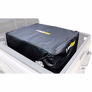 MaxxHaul 50130 Cargo Truck Bag - Heavy Duty and Water Resistant for Pick Up Truck or SUV's - 50" x 40" x 22" Black