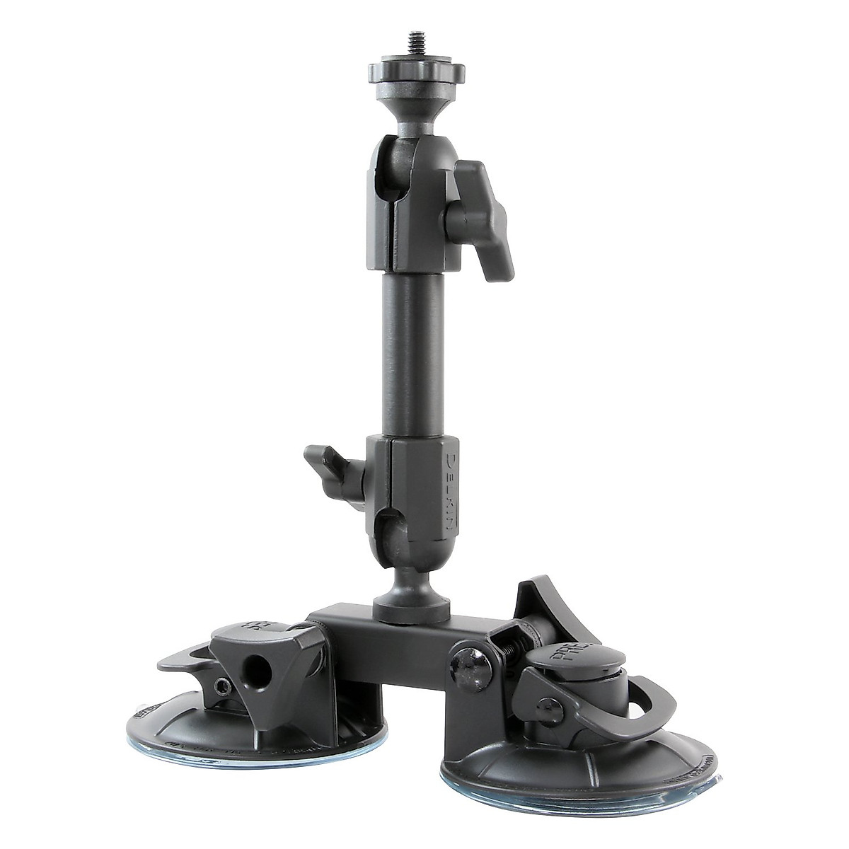 Delkin Devices Fat Gecko Dual Suction Camera Mount (DDMOUNT-Suction) & Fat Gecko Tablet and iPad Bracket (DDMNT-UTAB1)(Bracket only)