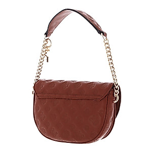 GUESS La Femme Flap Shoulder Bag Cognac One Size