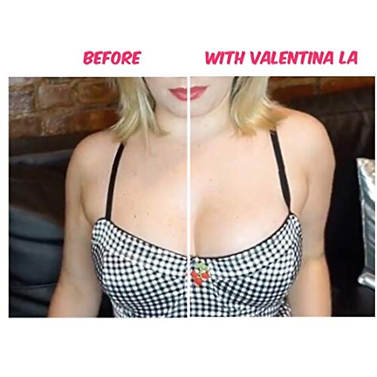 Valentina L.A. Full Enhancement 2 Cup Increase Silicone Bra Breast Enhancers