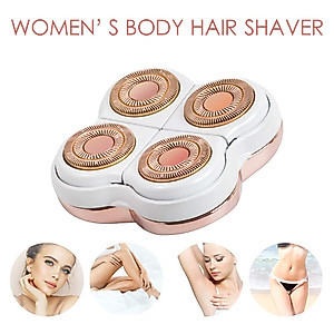 tuokiy Legs Hair Remover Replacement Head Compatible with Finishing Touch Flawless Electric legs Shaver For Women,Rose Gold 2-pc Pack