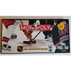 USAopoly NHL Hockey Collector's Edition Monopoly Board Game
