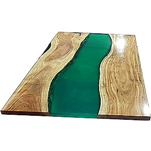 Epoxy Table, Epoxy Resin River Table, Live Edge Wooden Table, Natural Wood, Dining Table, Natural Epoxy Table, Resin Table