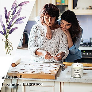Mother's Day Gift -Funny Gifts Candles for Mom,Happy Birthday Candles for Mom, Mom’s Last Nerve -Scented Lavender Candle