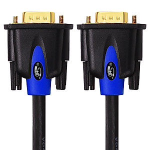 SHD VGA Cable, VGA to VGA HD15 Monitor Cable for PC Laptop TV Projector-6Feet