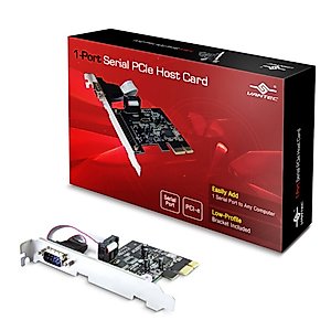 Vantec 1-Port Serial PCIe Host Card UGT-PCE10SR