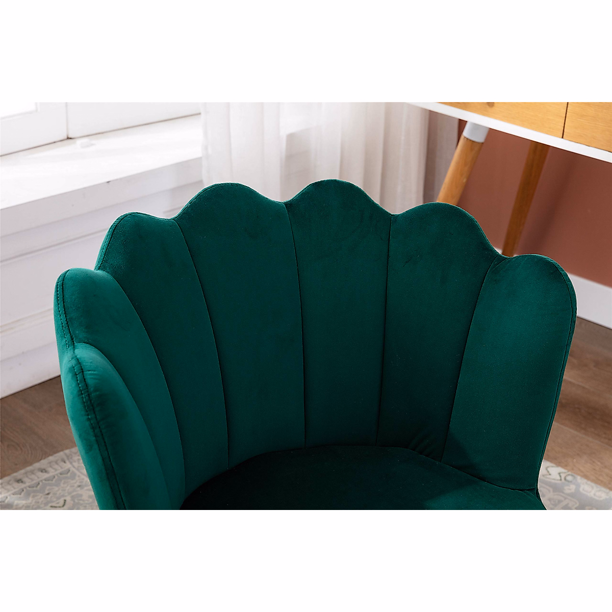 KUIKUI Modern Shell Chair for Living Room Bedroom, G, Stylish and Comfortable, for Home or Office Use