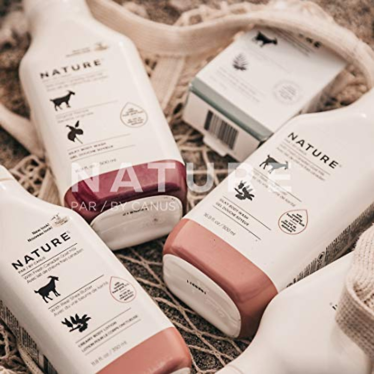 Nature By Canus, Natural Cleanser Moisturizing Body wash with Goat Milk, for Sensitive Skin,16.9 Fl Oz