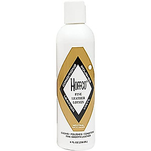 Premium Leather Conditioner for Boots, Shoes, Bags, Furniture, Car Interior, & More- Non-Toxic & Will Not Darken Leather- Made in USA Since 1907-8oz Bottle