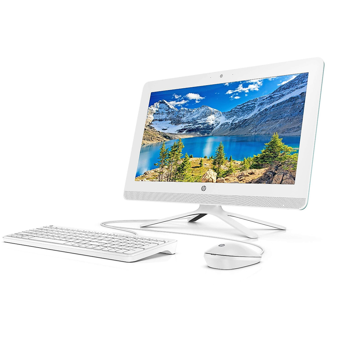 HP 20-c023w 19.5" ALL-IN-ONE PC J3060 1.60GHz 4GB RAM 500GB HDD - Teal