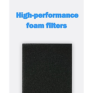 BBT BAMBOOST Filters Replacement Parts Fit for Eufy RoboVac 11S, Eufy 25C, RoboVac 30, Eufy 30C, Eufy 15C, Eufy Robovac 35C, RoboVac 12, RoboVac 15T, RoboVac 11S Plus Filters, Pack of 10