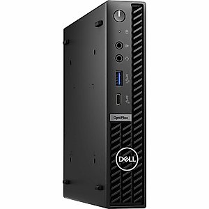 Dell OptiPlex 7000 7010 Desktop Computer - Intel Core i5 13th Gen i5-13500T Tetradeca-core (14 Core) 1.60 GHz - 16 GB RAM DDR5 SDRAM - 256 GB M.2 PCI Express NVMe SSD - Micro PC - Black