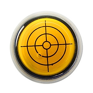 Smalibal Golf Slope Putting Level Reading Ball Marker Hat Clip Outdoor Sports Golf Marker Tool Yellow