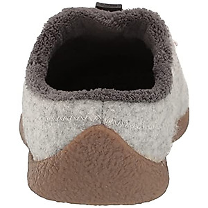 KEEN Women's Howser 3 Slide Comfy Durable Slippers, Light Gray Wool/Vapor, 7