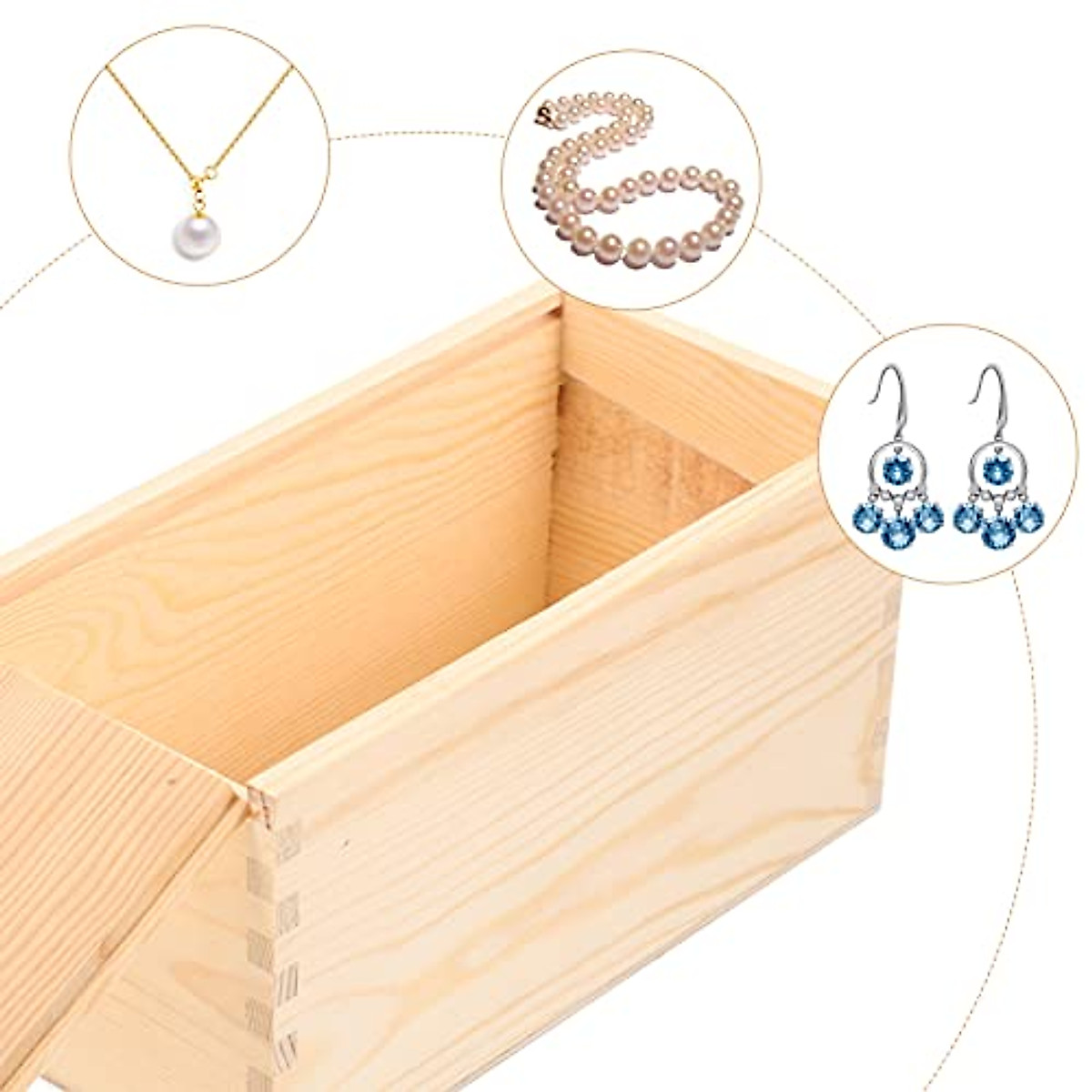 Box Box Pull Out Wooden Box Wooden Jewelry Organizer Decorative Storage Case Wooden Jewelry Holder Wood Jewelry Case Sundries Storage Case Decorative Jewelry Case Jewelry Container