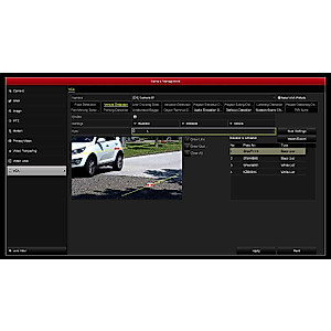 2MP License Plate Recognition Camera - Smart IP PoE Motorized VF 2.8-12mm Lens Bullet for License Plate Capture, Exterior Compatible with Hikvision DS-2CD4A26FWD-IZS