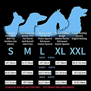 Enjoying Pet Dog Sweater Small Dogs Warm Pullover Coat for Small-Medium Dogs Girls/Boys Soft Doggy Cat Sweatshirt Winter Clothes (XL, Blue)
