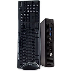 HP ProDesk 6300 Desktop Computer, Intel Quad-Core i5, Ultra-Fast 512GB SSD Storage, 16GB DDR3 RAM, DVD, WiFi, Bluetooth, Windows 10 Pro, New 24 LCD, RGB Mouse/Keyboard Speakers (Renewed)