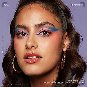 NYX PROFESSIONAL MAKEUP Epic Smoke Liner, Vegan Smokey Eyeliner - Brick Fire (Brick Red)