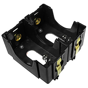 E-outstanding Battery Holder 2PCS D Size Battery Case Used for Physics Laboratory School Electronic Experimenting