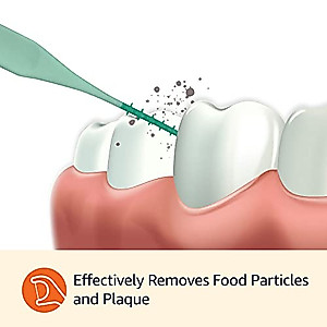 Amazon Basics Interdental Picks, 100 Count, 1 Pack