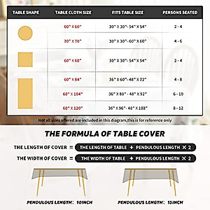 Horaldaily St. Patrick's Day Tablecloth 60x84 Inch, Buffalo Plaid Pot Shamrock Table Cover for Party Picnic Dinner Decor