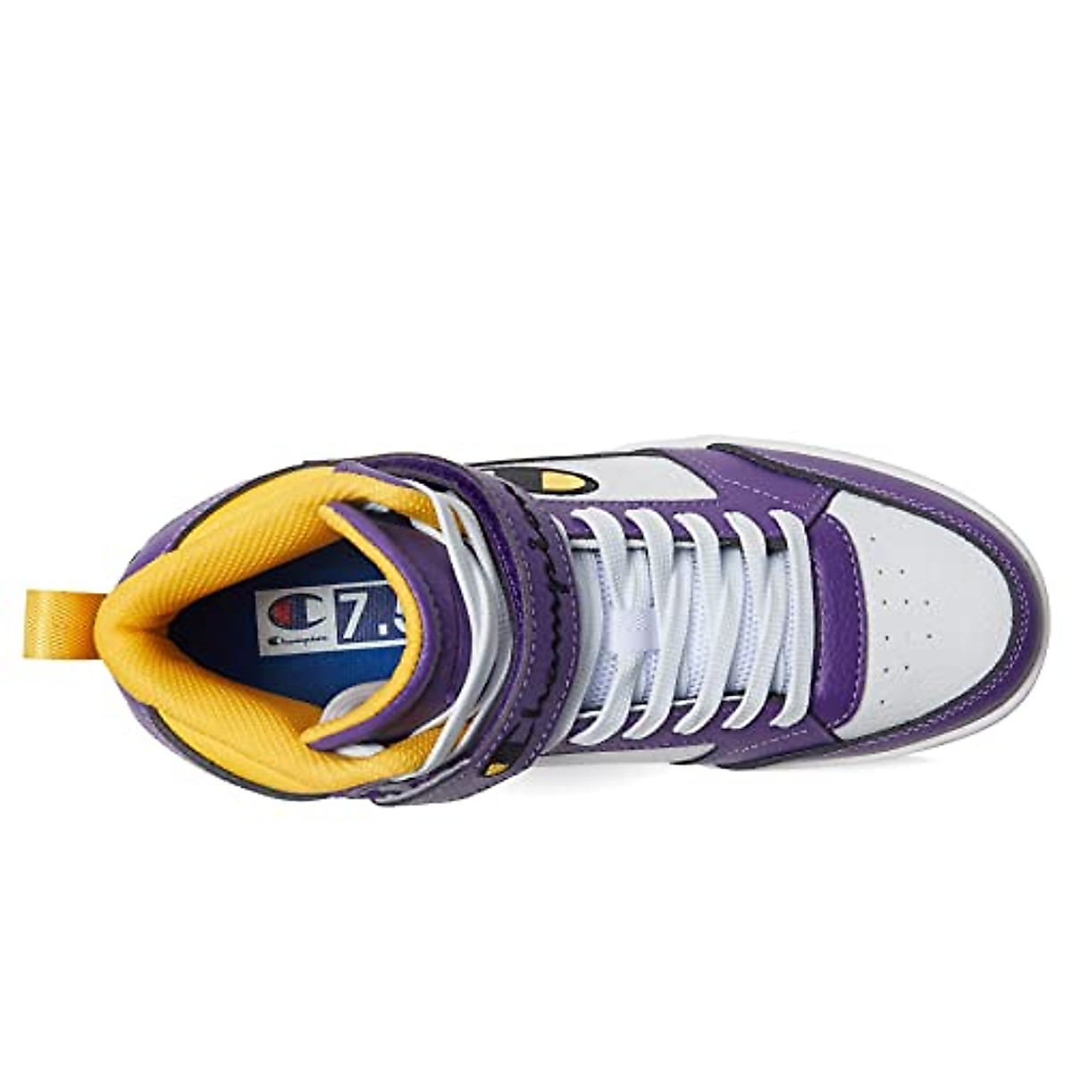 Champion Drome Hi CB Purple/White/Gold 9 M