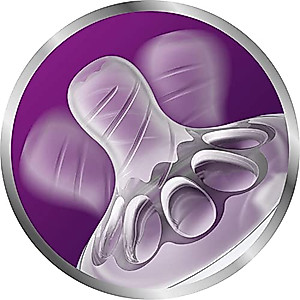 Philips AVENT Natural Baby Bottle Nipple, Fast Flow Nipple, 6M+, 2pk, Clear