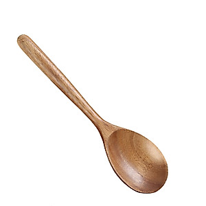 MornHalo 2PCS Acacia Wooden Spoons For Cooking 12-inch Smooth Finish Cooking Spoons-Comfortable Grip Wood Spoons for Cooking - Non-Stick Wooden Cooking Utensils Wooden Spoons Cooking