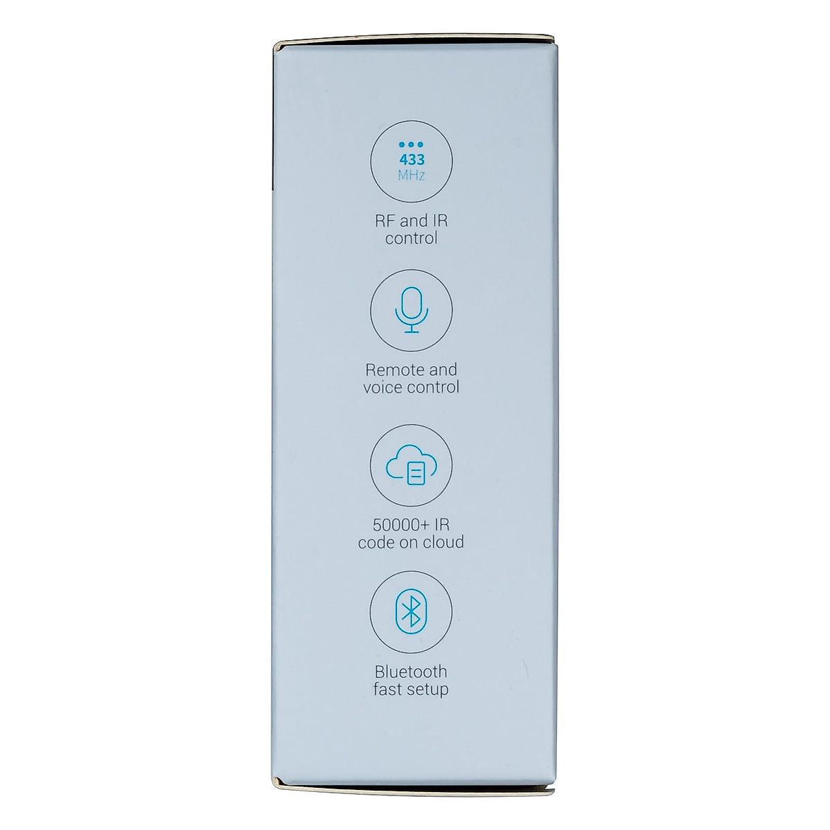 BroadLink IR/RF Smart Home Hub-WiFi IR/RF Blaster for Home Automation, TV, Curtain, Shades Remote, Smart AC Controller, Works with Alexa, Google Assistant, IFTTT (RM4 pro)